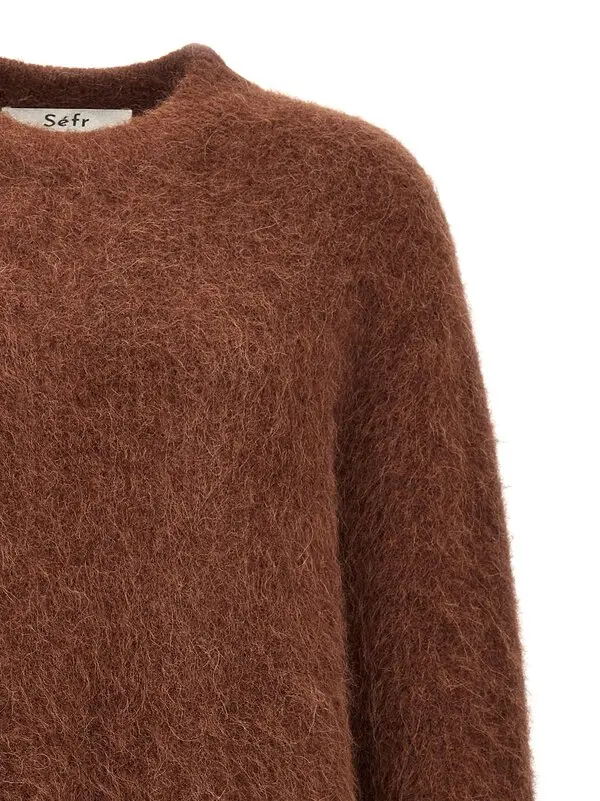 SéFr Haru' Sweater In Brown - 25% Off | Editorialist