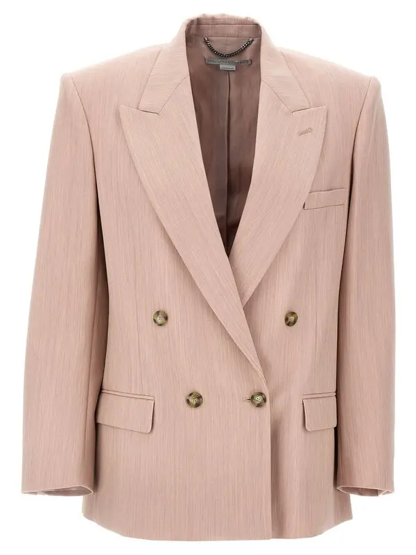 Stella McCartney Double Breasted Wool Blazer