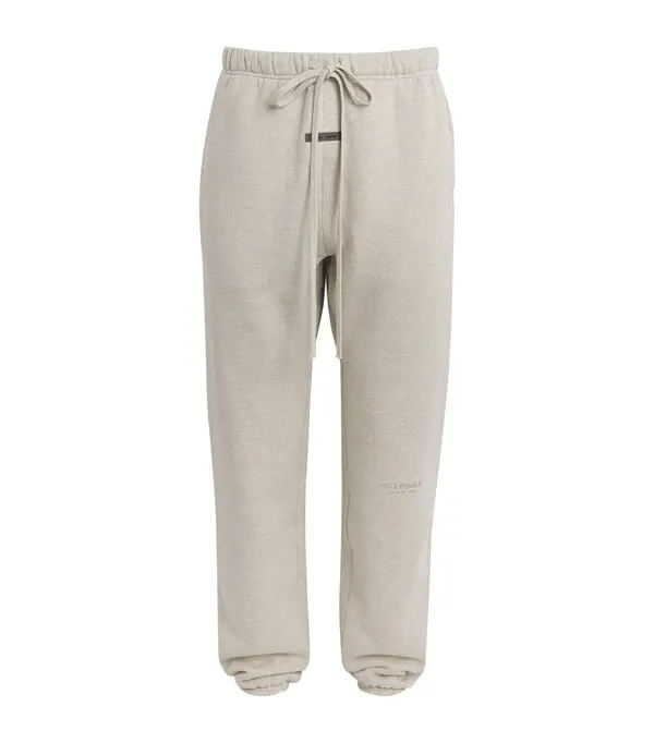 Fear Of God Cotton-blend Logo Sweatpants - Beige