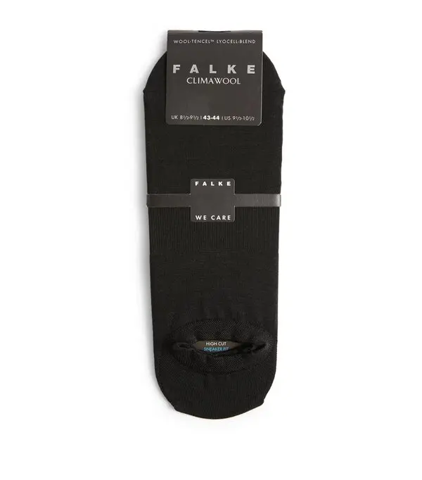 Falke Climawool Invisible Socks - Black