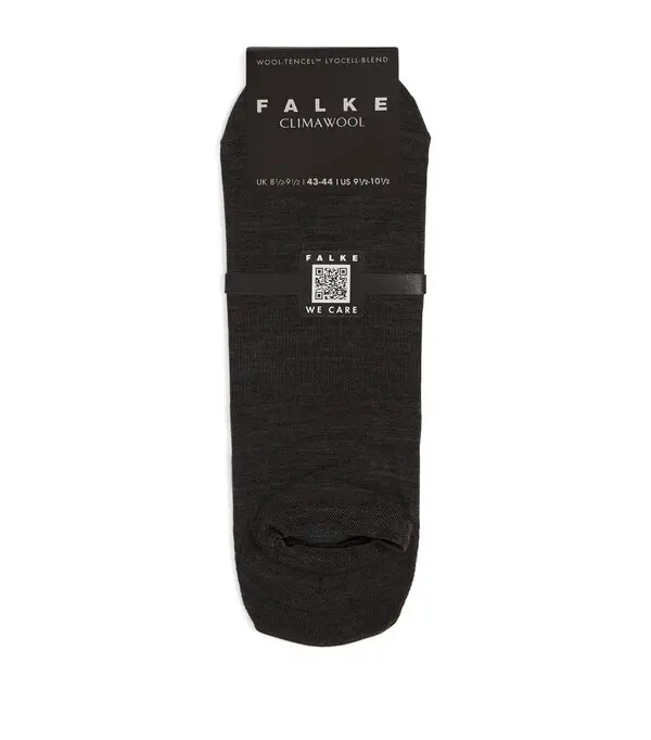 Falke Climawool Invisible Socks - Grey