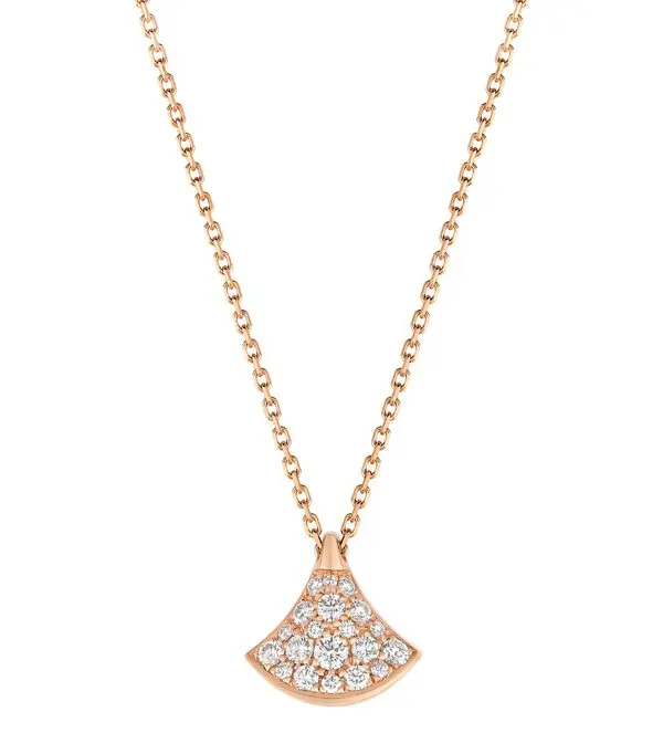 BVLGARI Divas' Dream Pendant Necklace - Rose Gold