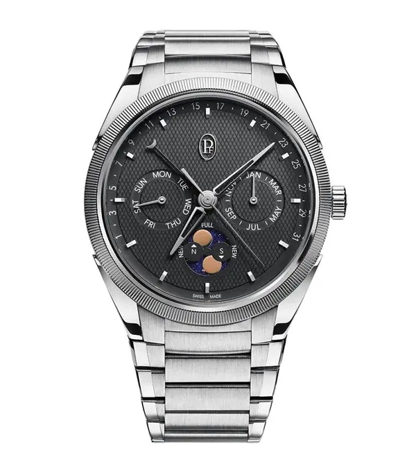 PARMIGIANI FLEURIER Stainless Steel Tonda Pf Gregorian Annual Calendar Watch - Grey