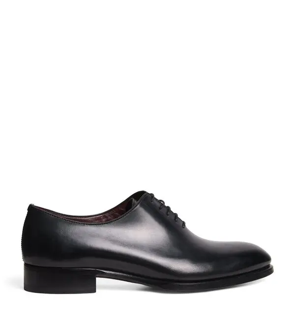 Brioni Calfskin Leather Oxford Shoes