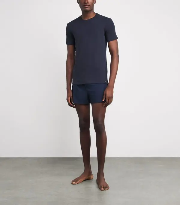 TOM FORD Stretch-cotton T-shirt - Blue