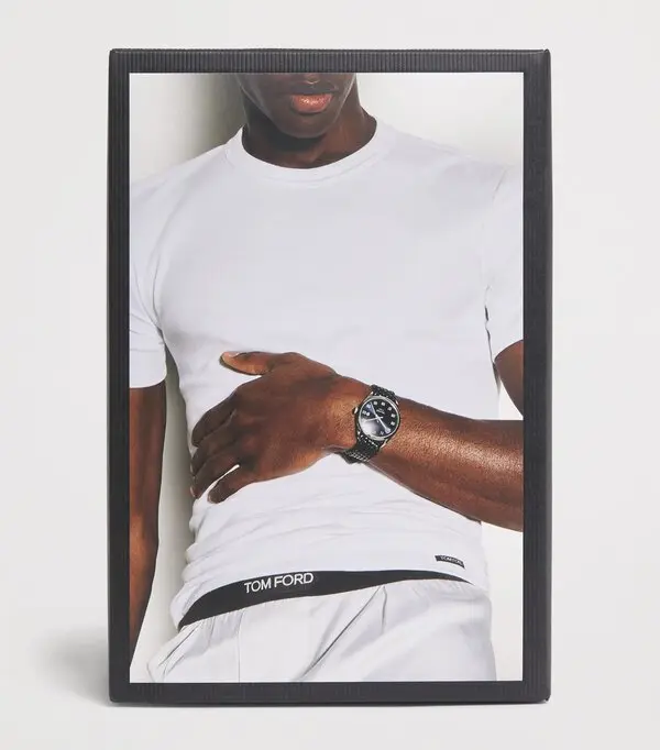 TOM FORD Stretch-cotton T-shirt - Blue