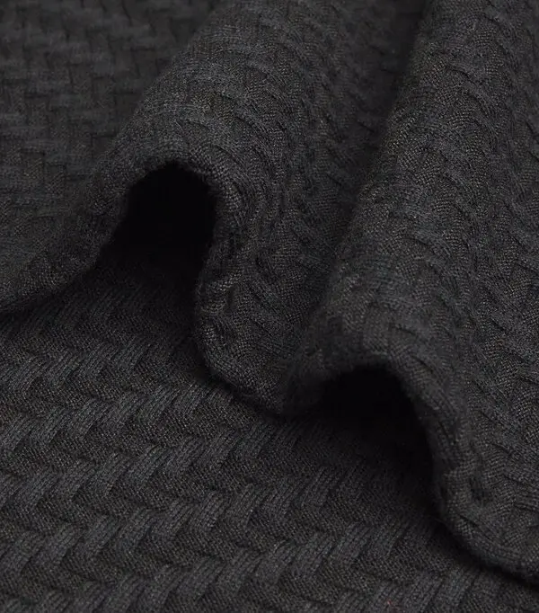 Brioni Cotton-silk-cashmere Zipped Sweater