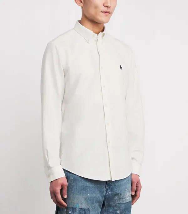 Polo Ralph Lauren Cotton Polo Pony Shirt - White