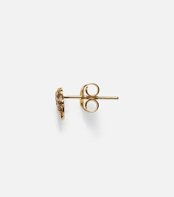 SYDNEY EVAN Croissant Small Stud Earring