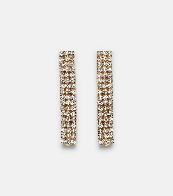 Shay Jewelry 18kt Yellow Diamond Hoop Earrings - Gold