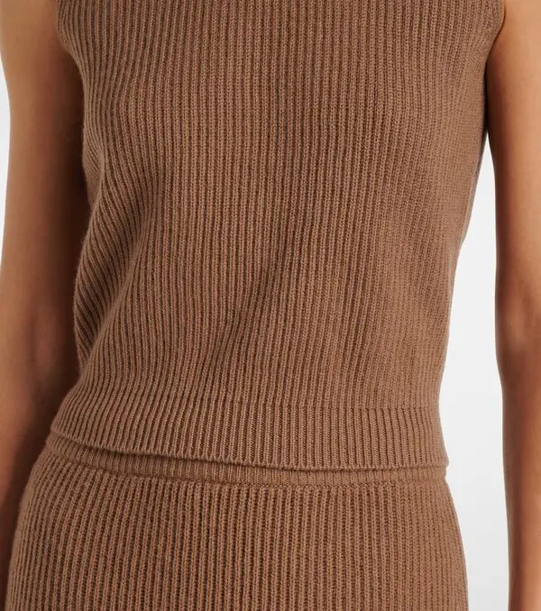Max Mara Wool Sweater Vest - Brown