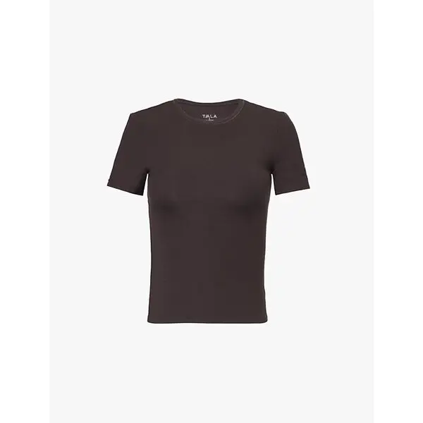 TALA 365 Sculpt Short-sleeve Top - Espresso