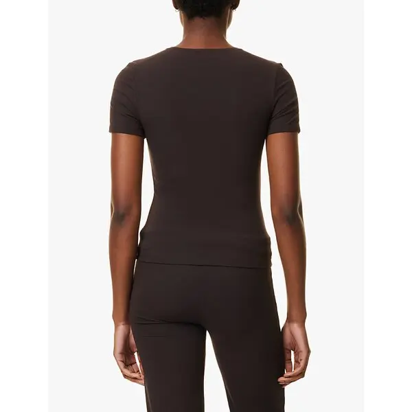 TALA 365 Sculpt Short-sleeve Top - Espresso