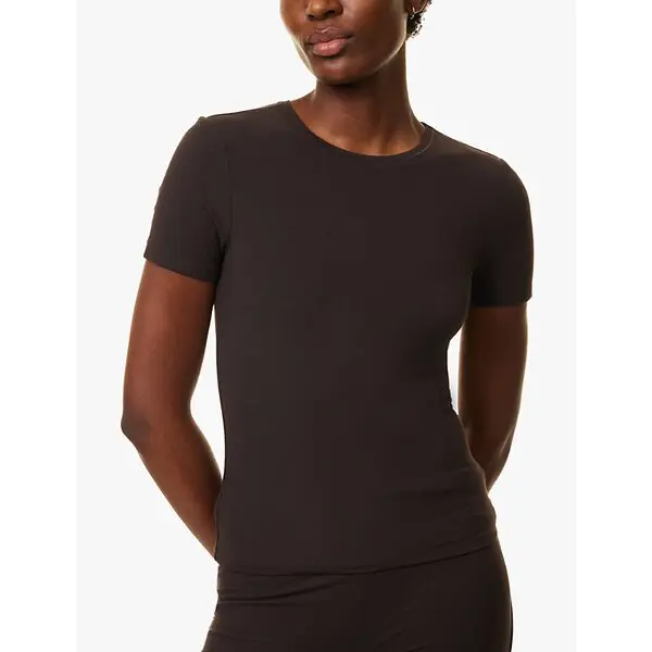 TALA 365 Sculpt Short-sleeve Top - Espresso