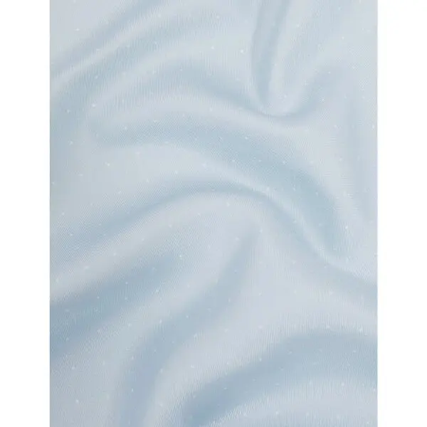 REISS Liam Polka-dot Silk Pocket Square - Light Blue