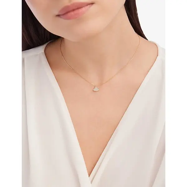 BVLGARI Divas' Dream 18ct And Diamond Necklace