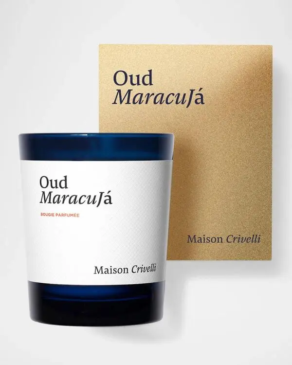 MAISON CRIVELLI Oud Maracuja Candle, 190 G