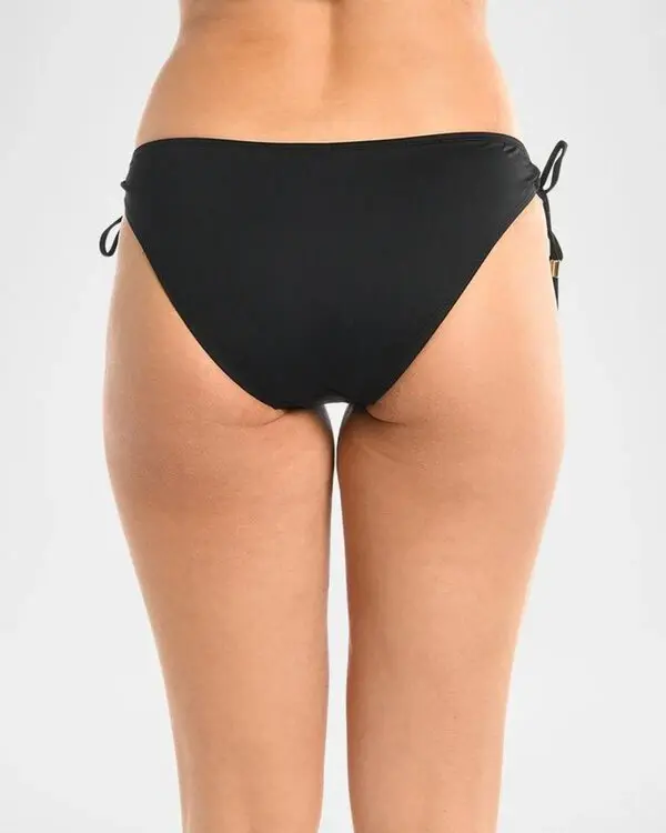 La Blanca Tie-side Bikini Bottoms - Black