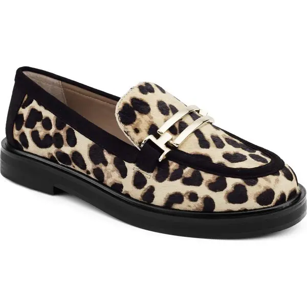 Me Too Fenix Loafer - Natural Multi Leopard