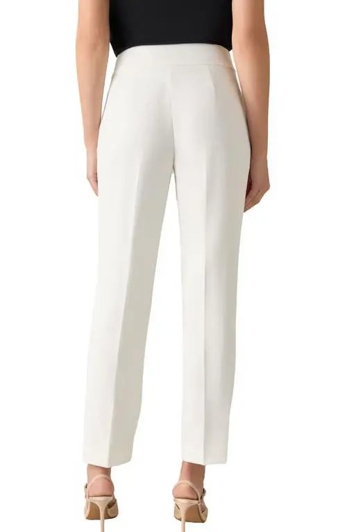 KASPER Ava Straight Leg Pants - Vanilla Ice