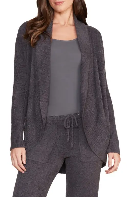 Barefoot Dreams Cozychic® Lite® Circle Cardigan - Carbon