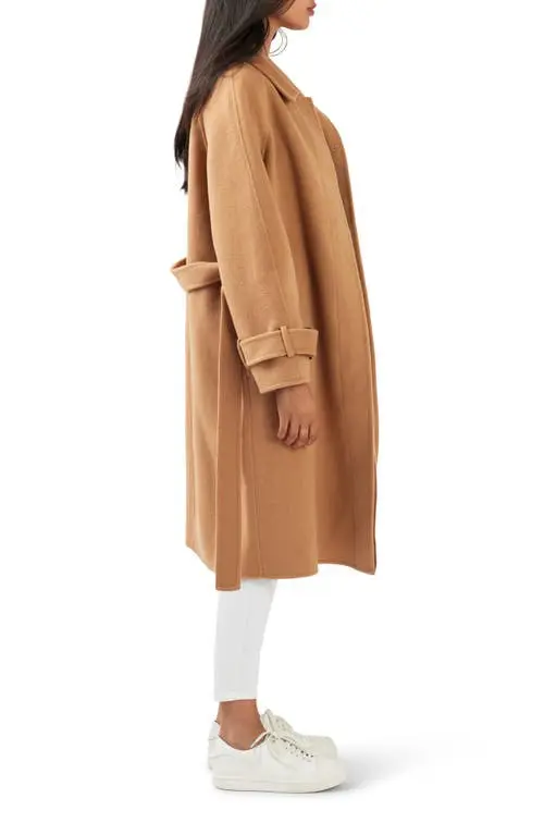 BELLE & BLOOM Shore To Shore Belted Wool Coat