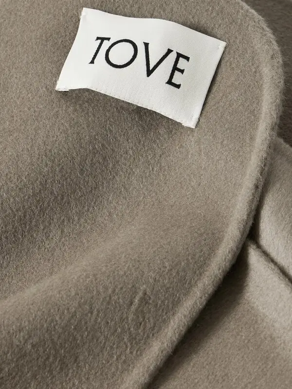 Tove Suri Wool-blend Felt Scarf
