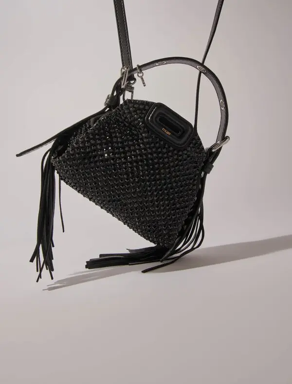 Maje Miss M Nano Rhinestone Bag
