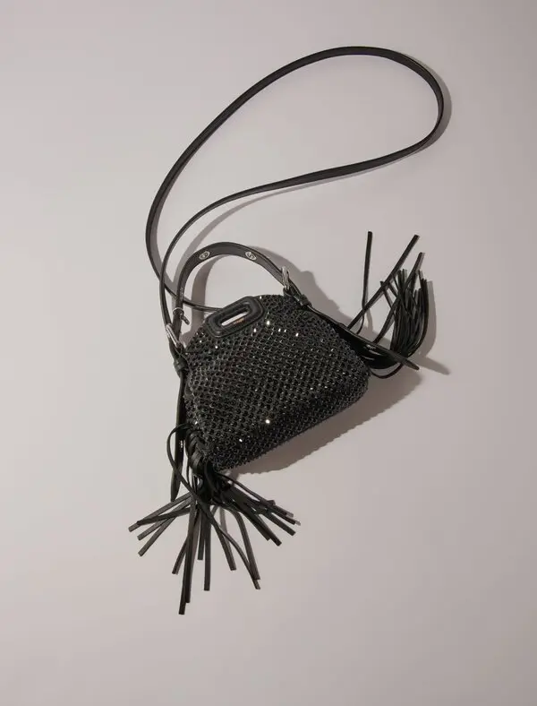 Maje Miss M Nano Rhinestone Bag