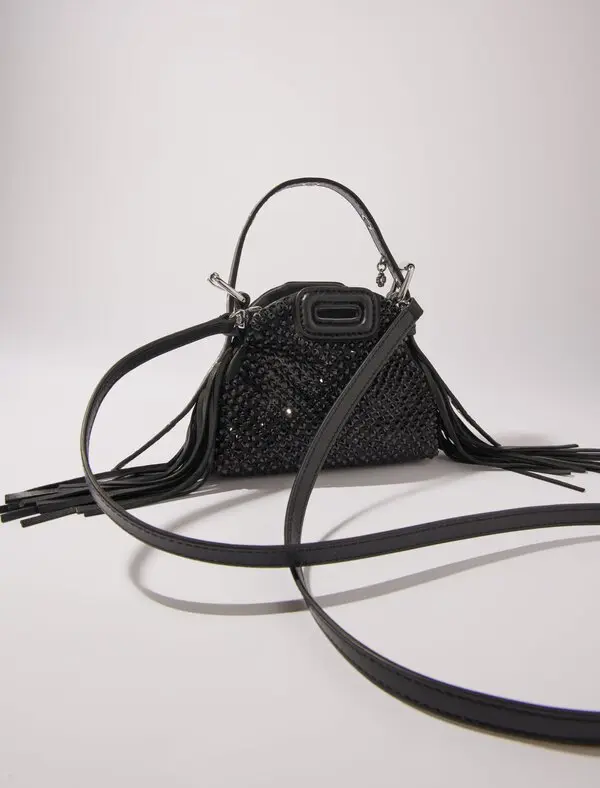 Maje Miss M Nano Rhinestone Bag