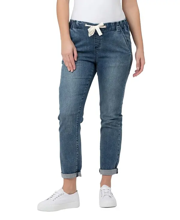 RIPE MATERNITY Denim Jogger - Blue