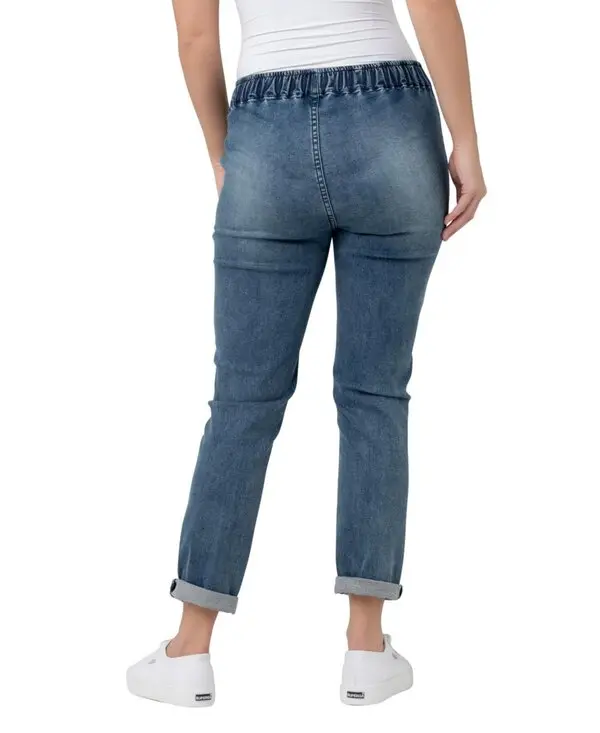 RIPE MATERNITY Denim Jogger - Blue