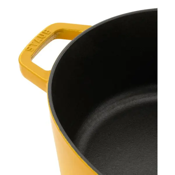 STAUB Cast Iron 6.25 Qt. Wide Oval Dutch Oven
