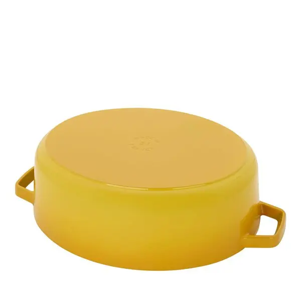 STAUB Cast Iron 6.25 Qt. Wide Oval Dutch Oven