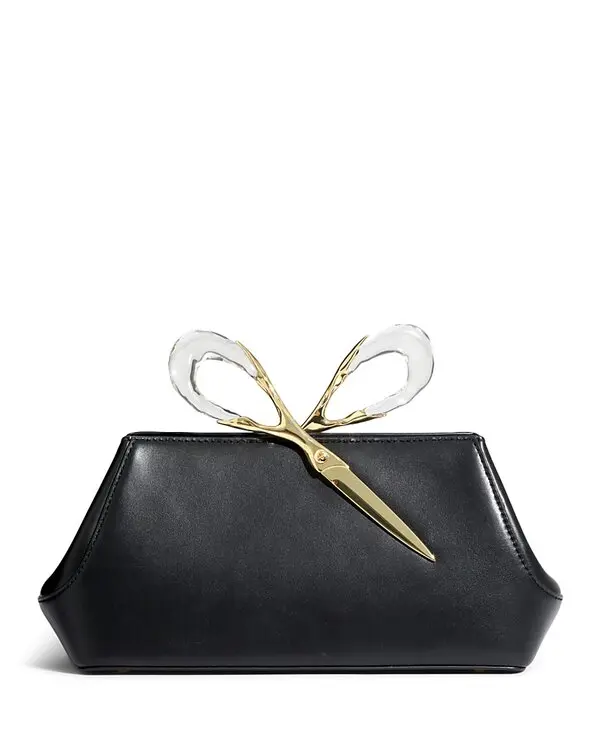 Alexis Bittar The Scissor Leather Clutch