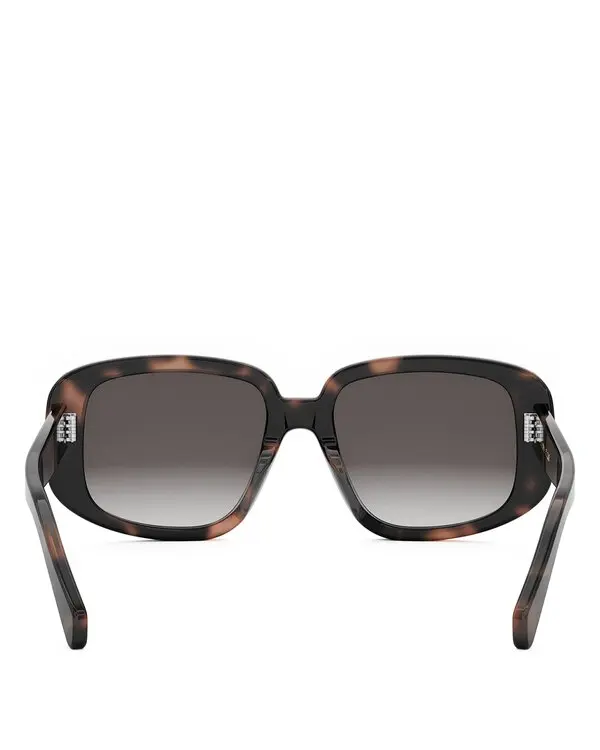 Celine Geometric Sunglasses 55mm - Havan/rovieux