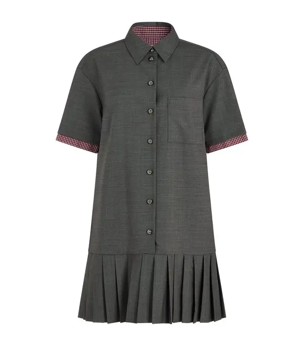 claudie pierlot pleated mini dress Claudie Pierlot Pleated Mini Dress by Claudie Pierlot