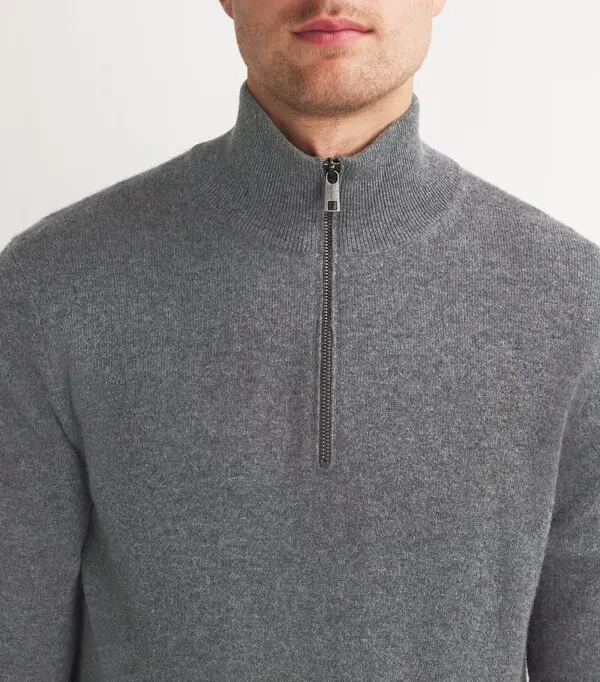 Falke Cashmere Quarter Zip Sweater