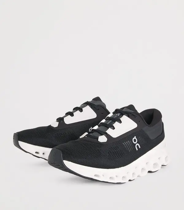 On Cloudstratus 3 Lace-up Sneakers - Black