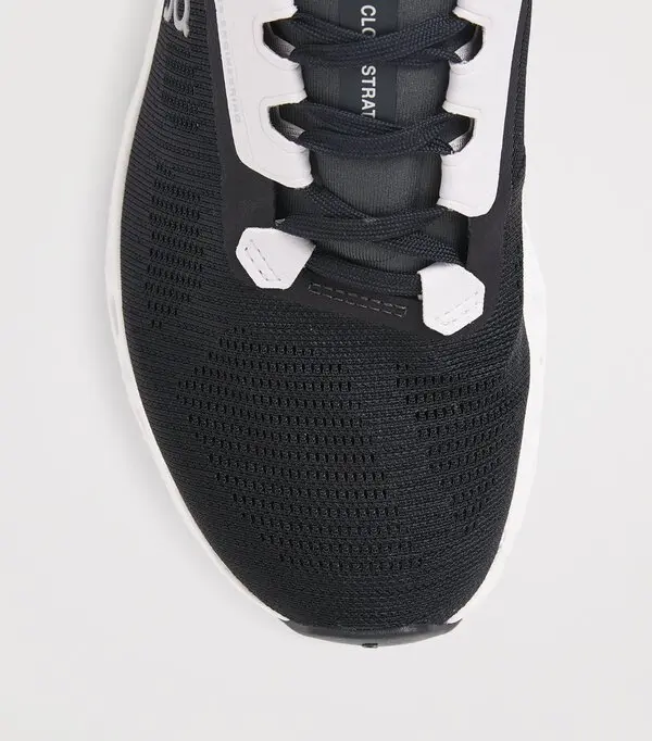 On Cloudstratus 3 Lace-up Sneakers - Black
