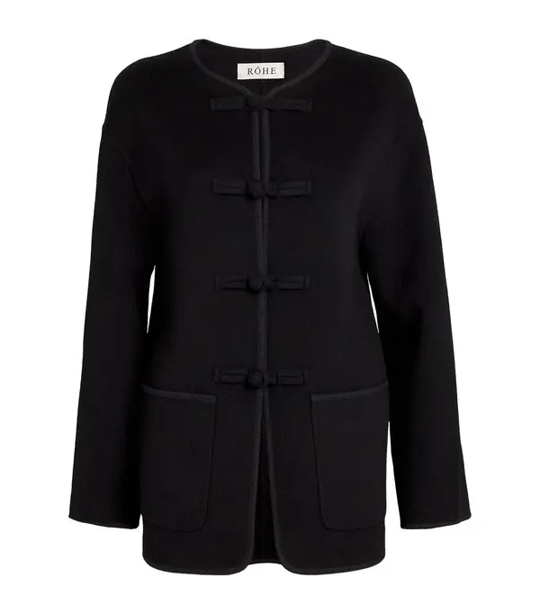 RÓHE Mandarin-closure Jacket
