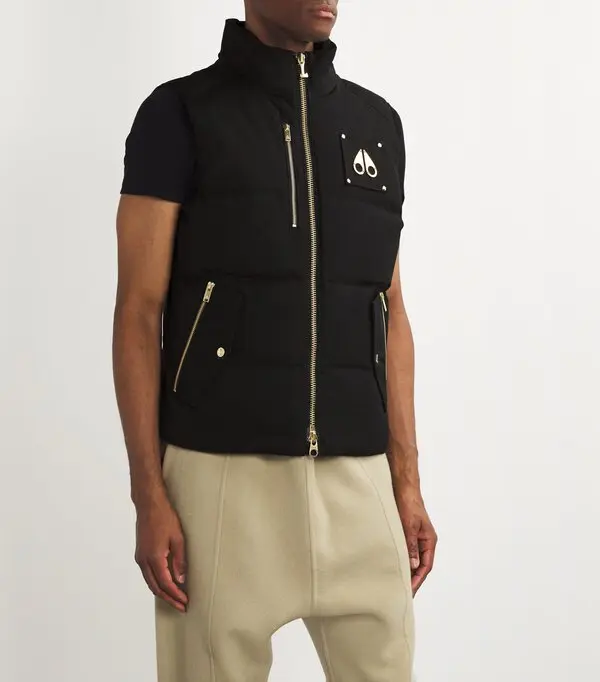 Moose Knuckles Down Westmount Gilet - Black