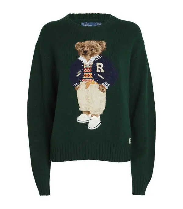 Ralph Lauren Preppy Polo Bear Sweater
