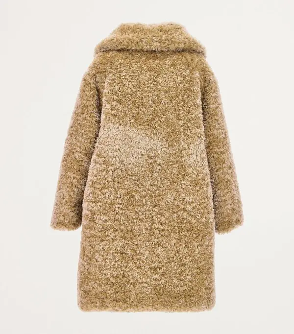 Monnalisa Longline Teddy Coat