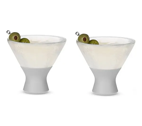 HOST Glass Freeze Martini Glass Set Of 2 - One-color