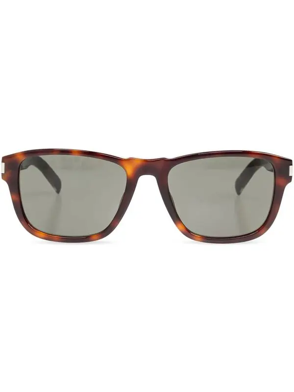 Saint Laurent Sl 710 Square Sunglasses - Brown