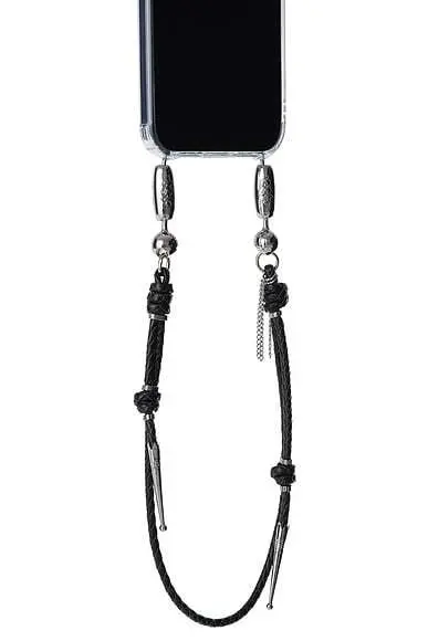 OSSA For Fwrd Bolo Wristlet - Black