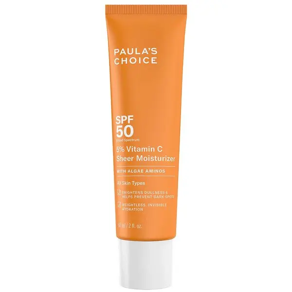 Paula'S Choice 5% Vitamin C Sheer Moisturiser Spf50 60ml - One-color