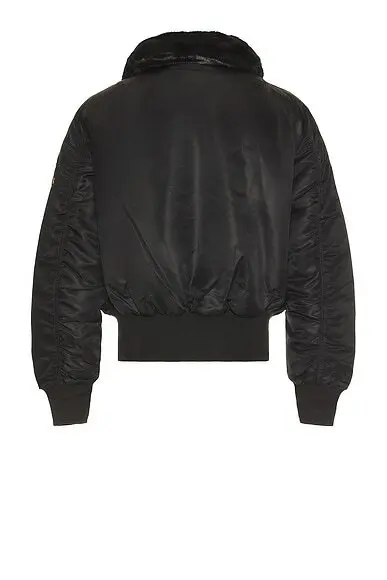 Alpha Industries B-15 Heritage Fit Flight Jacket - Black