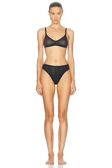 NEGATIVE UNDERWEAR Sieve Non-wire Bra